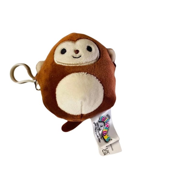 Kellytoy | Toys | Squishmallow Momo Monkey Doy Toy Clip On Keychain 35 ...